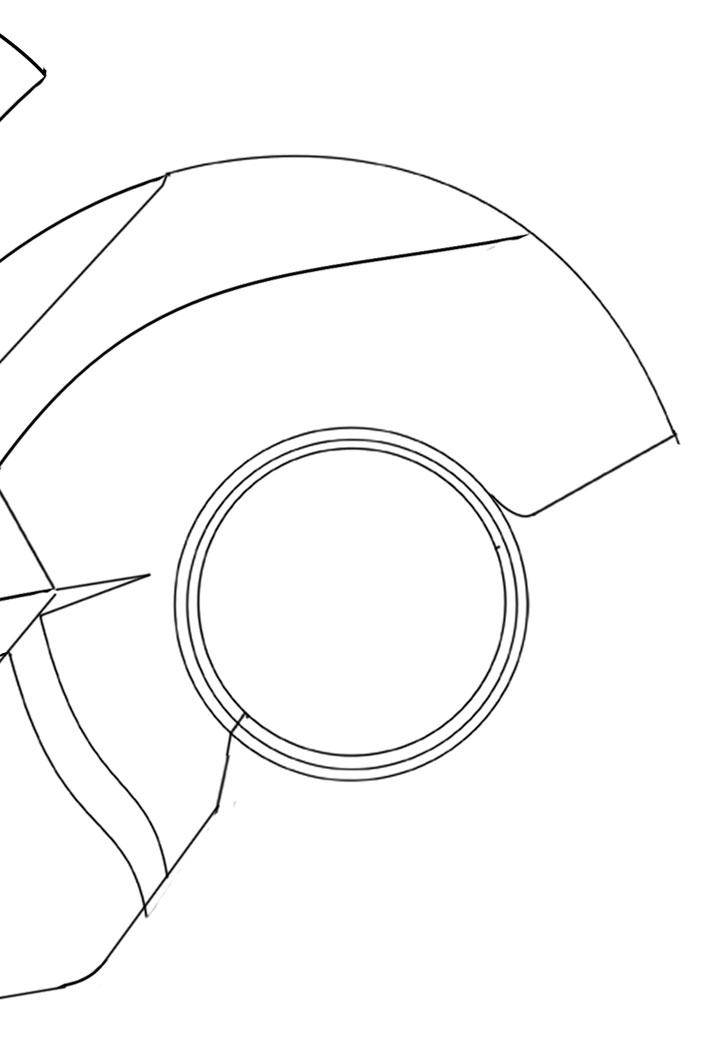 Iron Man Helmet Mark III Template Scratch Build YouTube